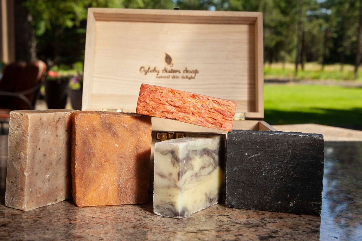 A 5 Bar Soap Gift Set in a Box - For Women