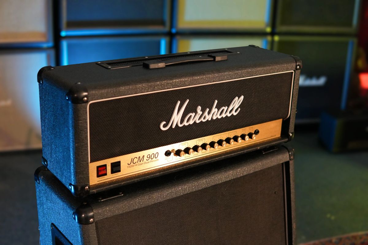 Marshall JCM 900 Model 4100 Hi Gain Dual Reverb 2-Channel 100-Watt ...