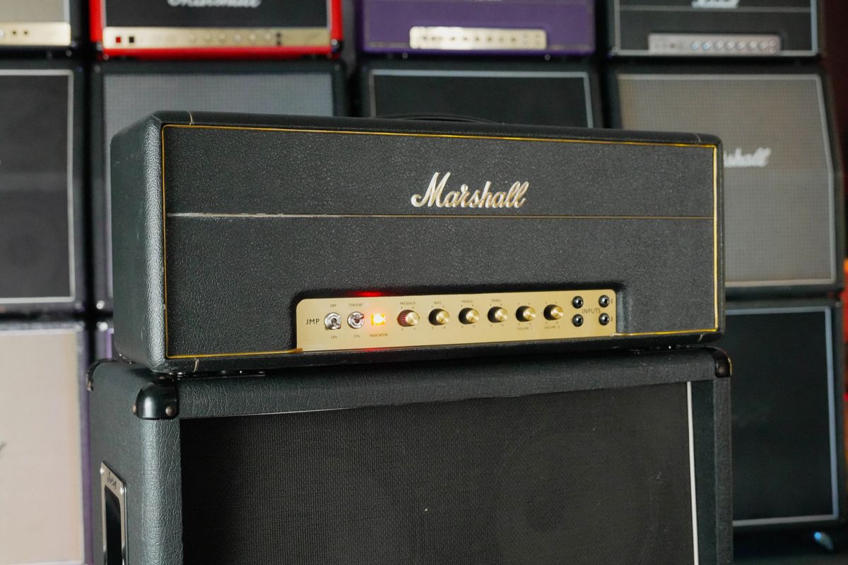Marshall 1959HW Handwired JMP Reissue 100-Watt Guitar Amp Head - 2020 ...