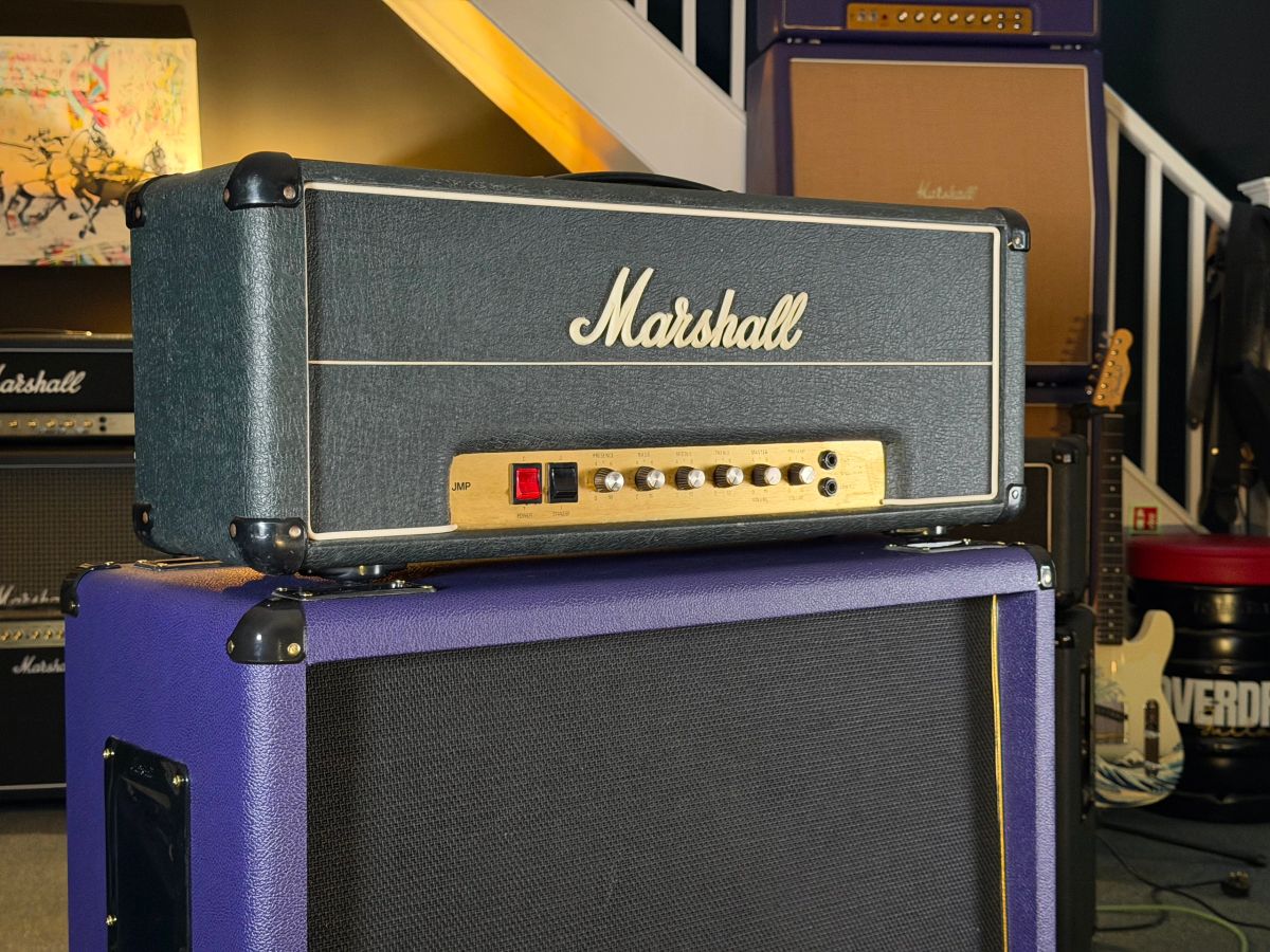 Marshall JMP 2203 Mk2 Master Model Lead 100-Watt Guitar Amp Head 1978