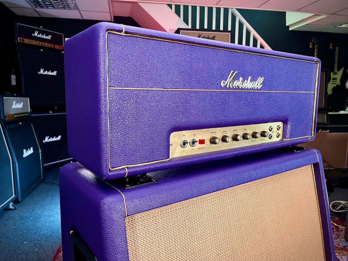 Marshall JMP 1987 2-Channel 50-Watt Guitar Amp Head 1974 - PURPLE