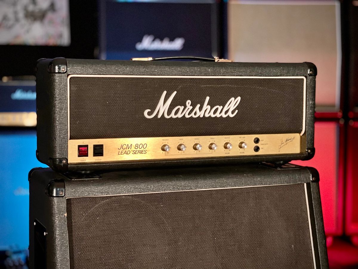 Marshall JCM 800 Lead Series Model 2204 50-Watt Master Volume Mk2 Head ...