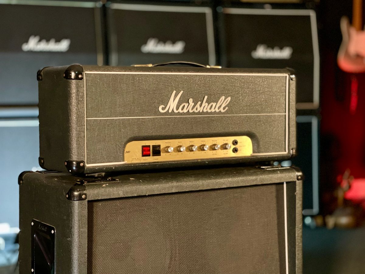Marshall JMP 2203 Mk2 Master Model Lead 100-Watt Guitar Amp Head 1979