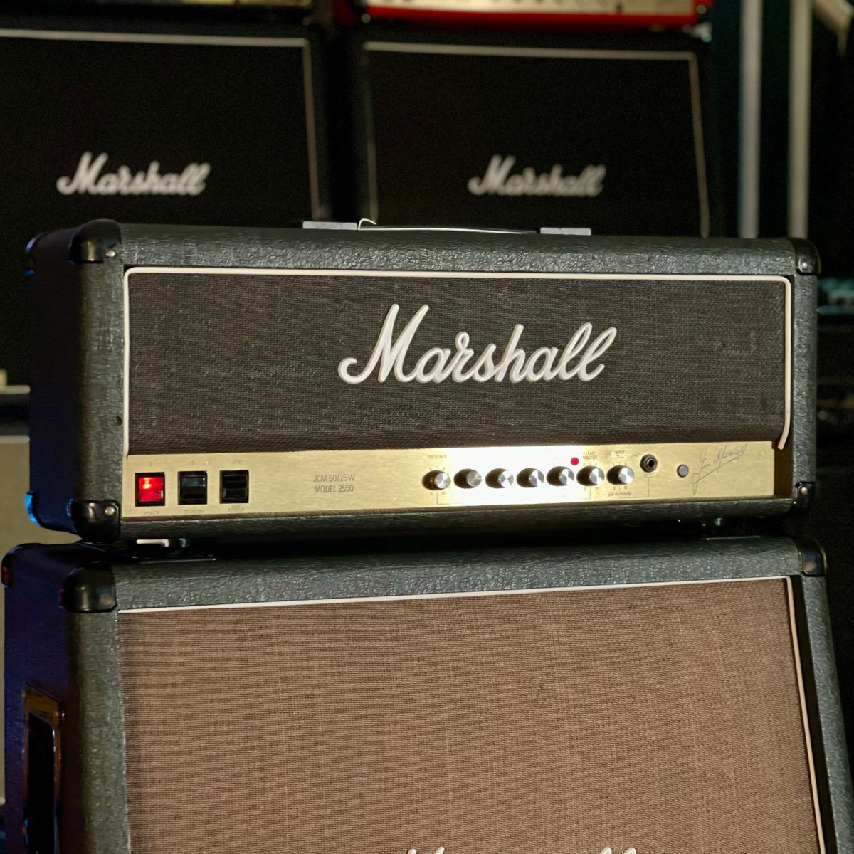 Marshall JCM 2550 Silver Jubilee Head 1988 - Black