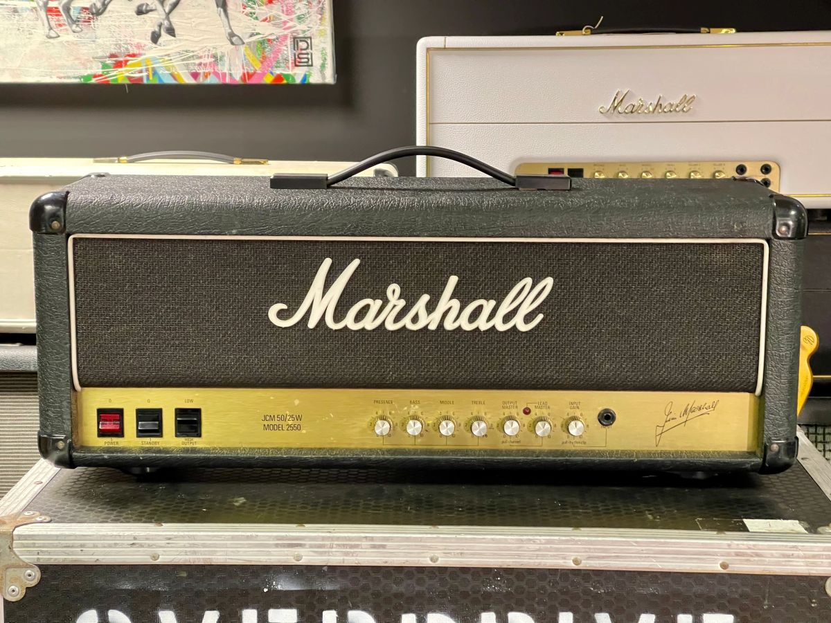 Marshall 2550 Silver Jubilee 25/50w Head - 1990