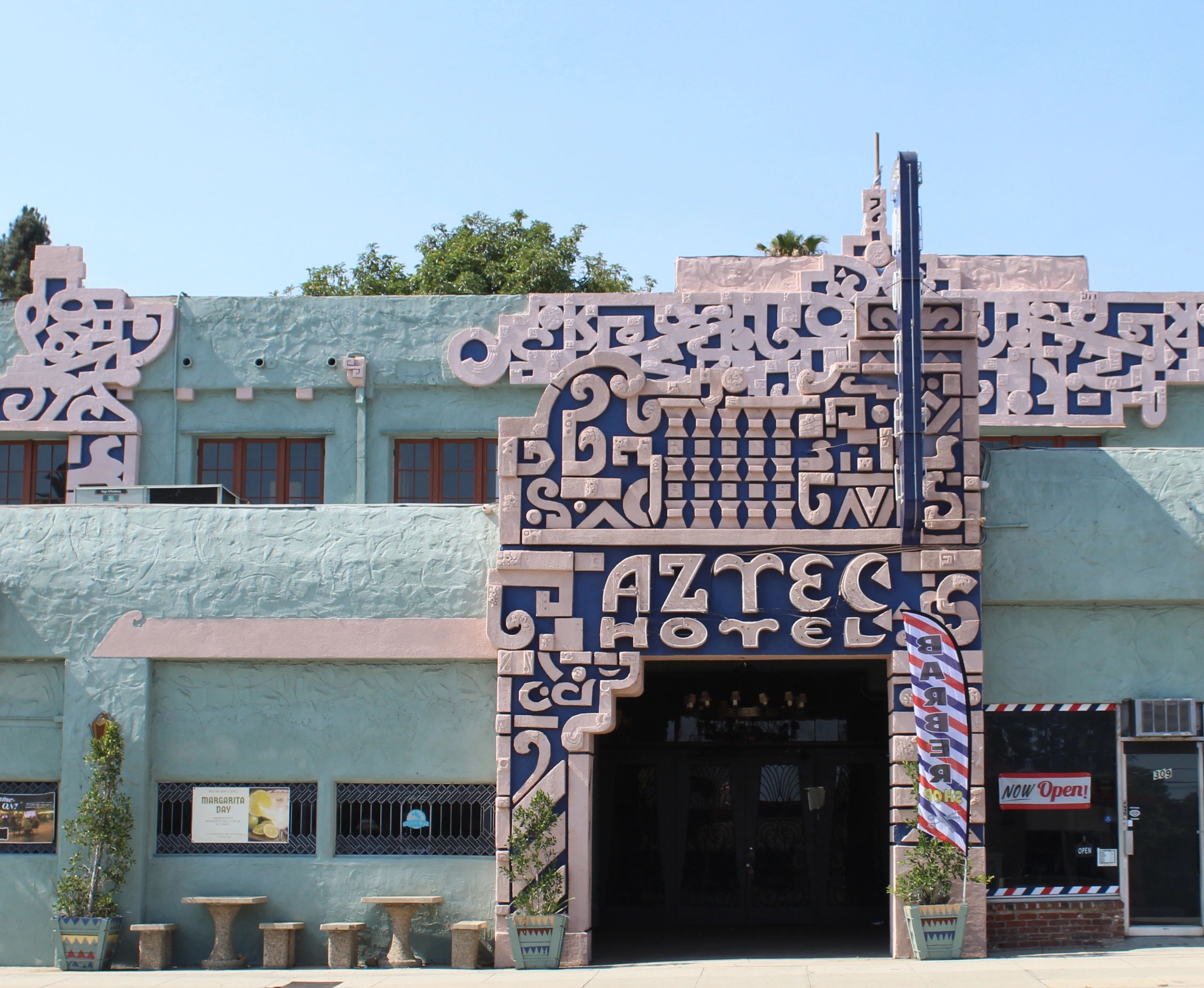 Aztec Hotel in Monrovia, A Brief History of the Aztec Hotel