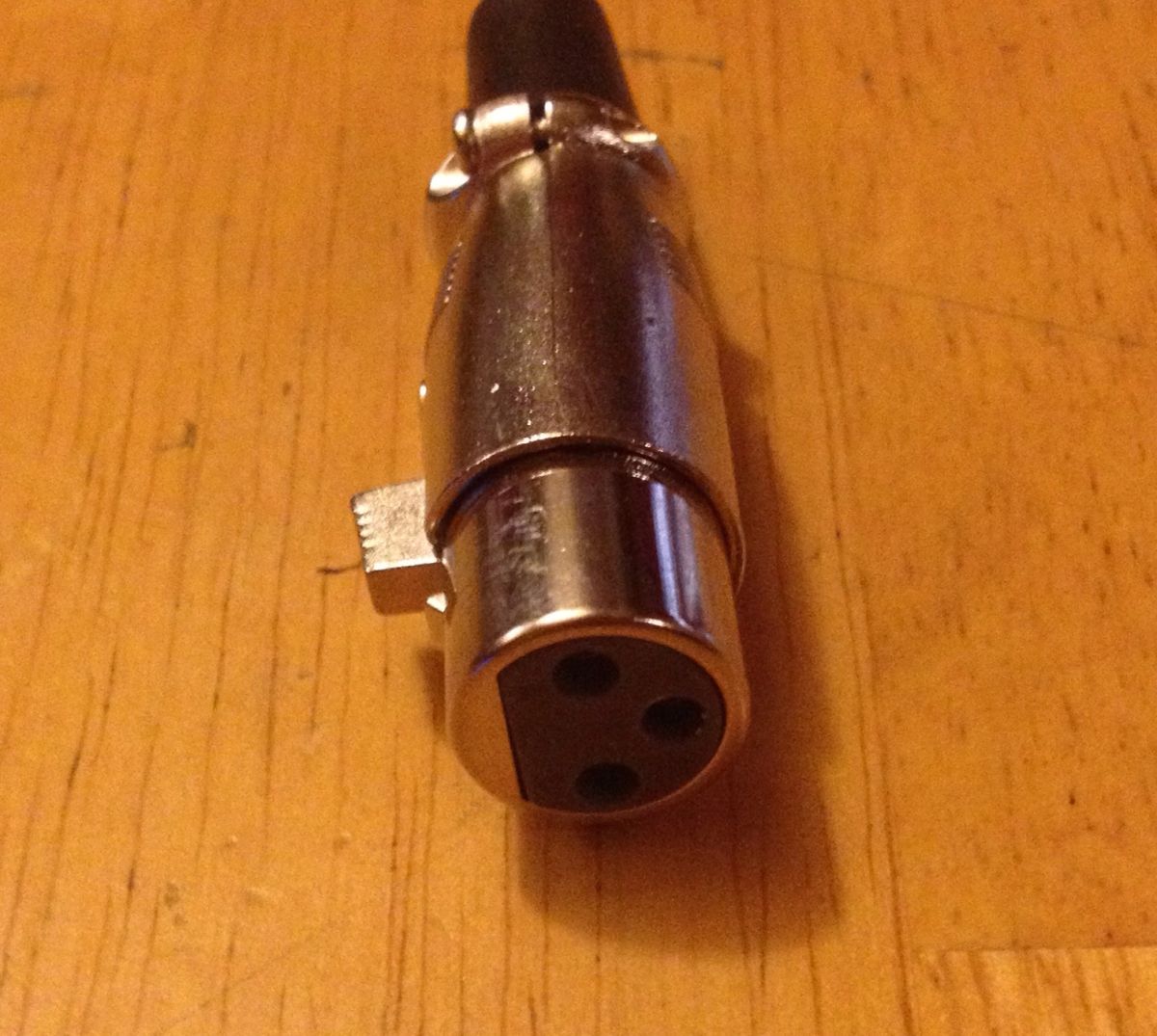 3 Pin XLR Female Jack to Icom 8 Pin Din - ACC port - with 1/4" PTT Jack