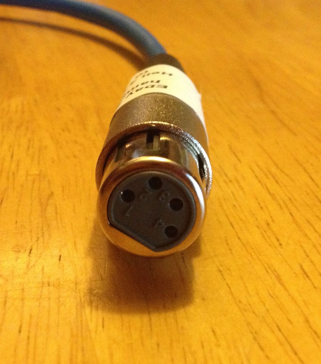 Ten-Tec Regal 707 - 4 Pin XLR - Microphone to Ten-Tec/Yaesu 8 Pin Radio