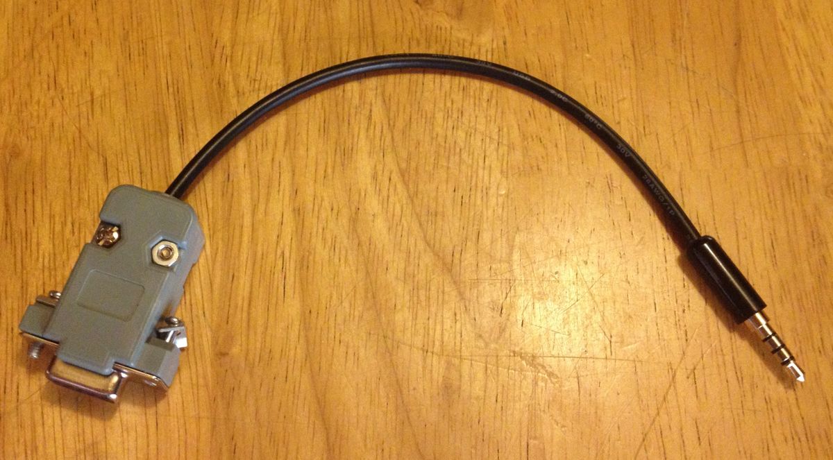 Female DB9 Jack - Kantronics Type to Digi-Rig Version 1.6 or higher 3.5 ...