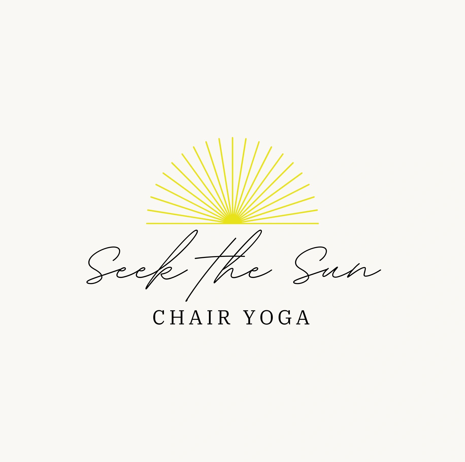 Seek the Sun Chair Yoga