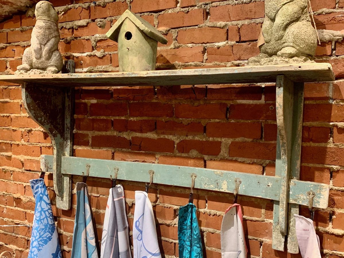 Game Rack/Painted Shelf