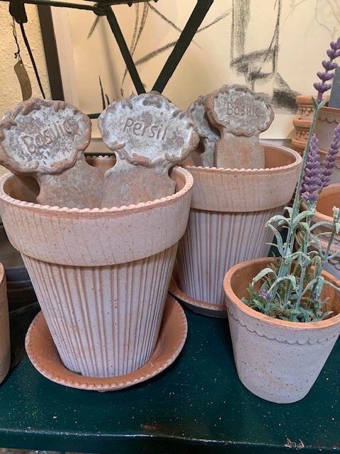 Handmade Italian Flower Pot #18 Simona