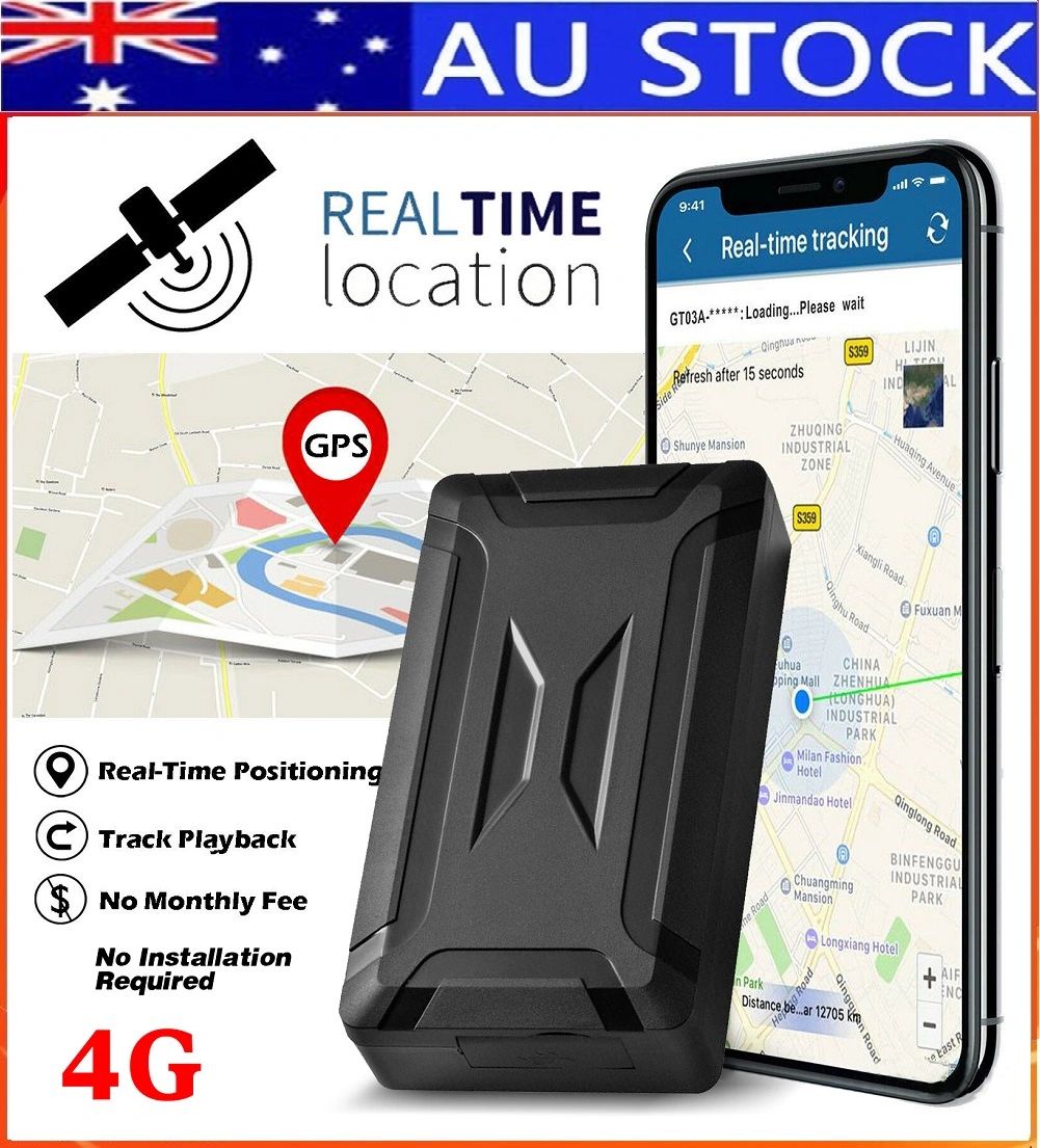 Latest 4G Sim LTE GPS Tracker Tracking Device Magnet Vehicle Car Kids ...