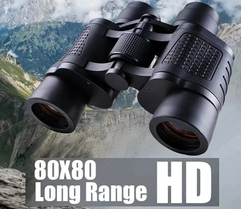 high power telescope binoculars 80X80 optical glass lens for hunting ...