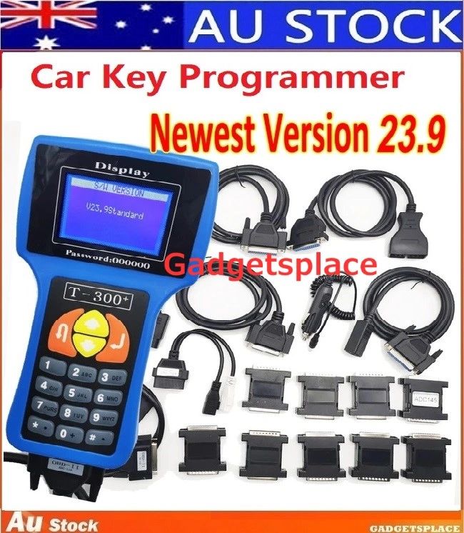 T-300+ Car Key maker Programmer Tool Full set For T300 Auto Transponder ...