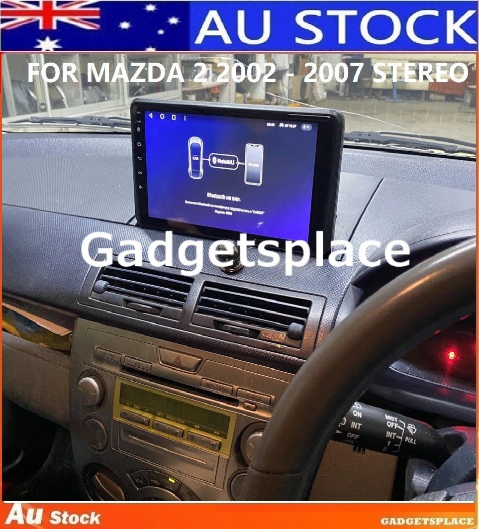 For mazda 2 stereo 2002 - 2007 Carplay 32GB Android Car head unit Radio ...