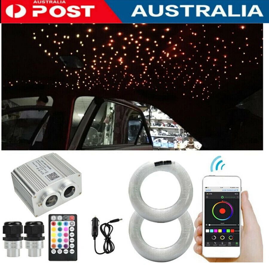 RGBW Star Light Car Roof Ceiling home led light Twinkle Headliner Fiber ...
