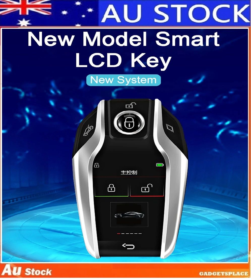 LCD Smart Key for Start button cars touch screen car keys Keyless Entry ...