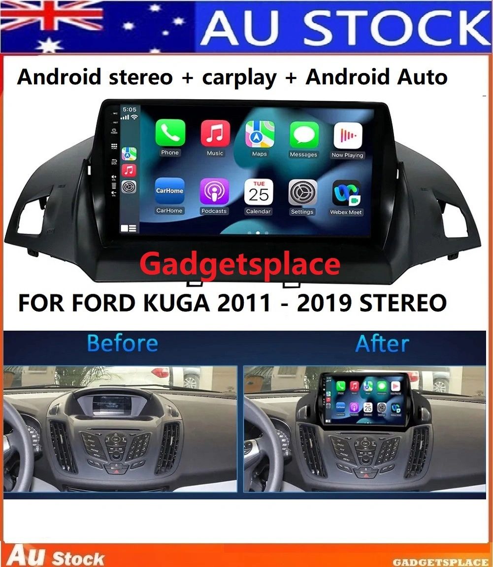 4+64GB For 2011 - 2019 Ford Kuga Escape Car Stereo Radio Android 13 ...