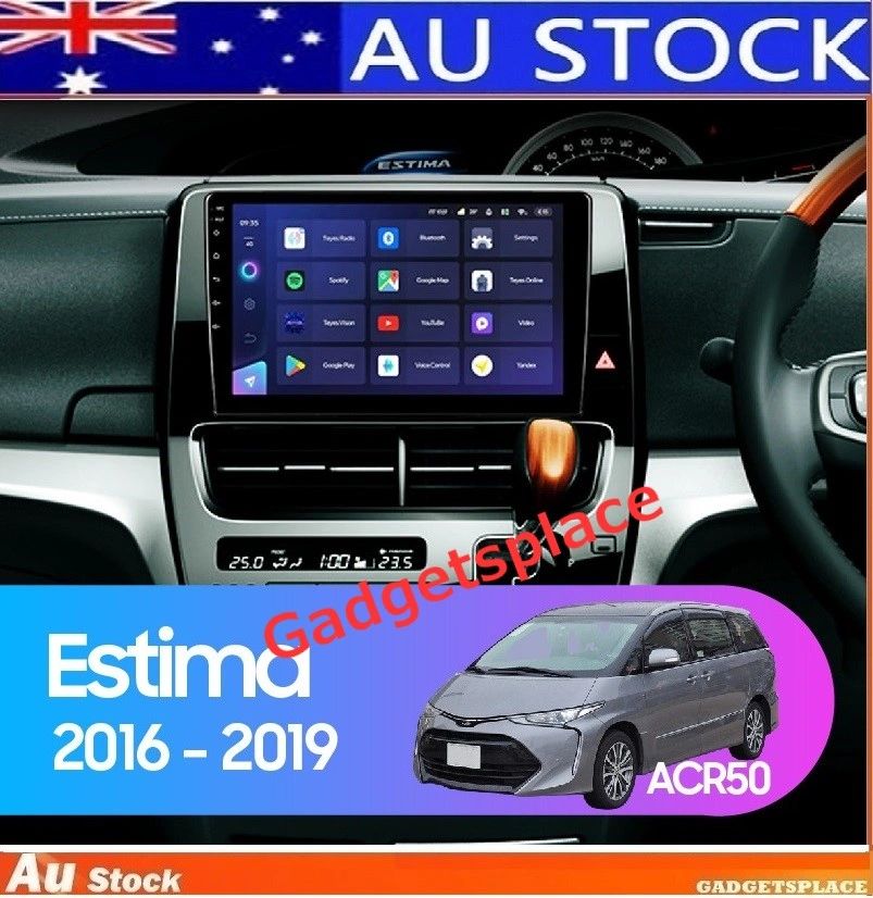 Toyota Tarago Estima Previa 2016 - 2020 10.1" Car Stereo Radio GPS Head ...