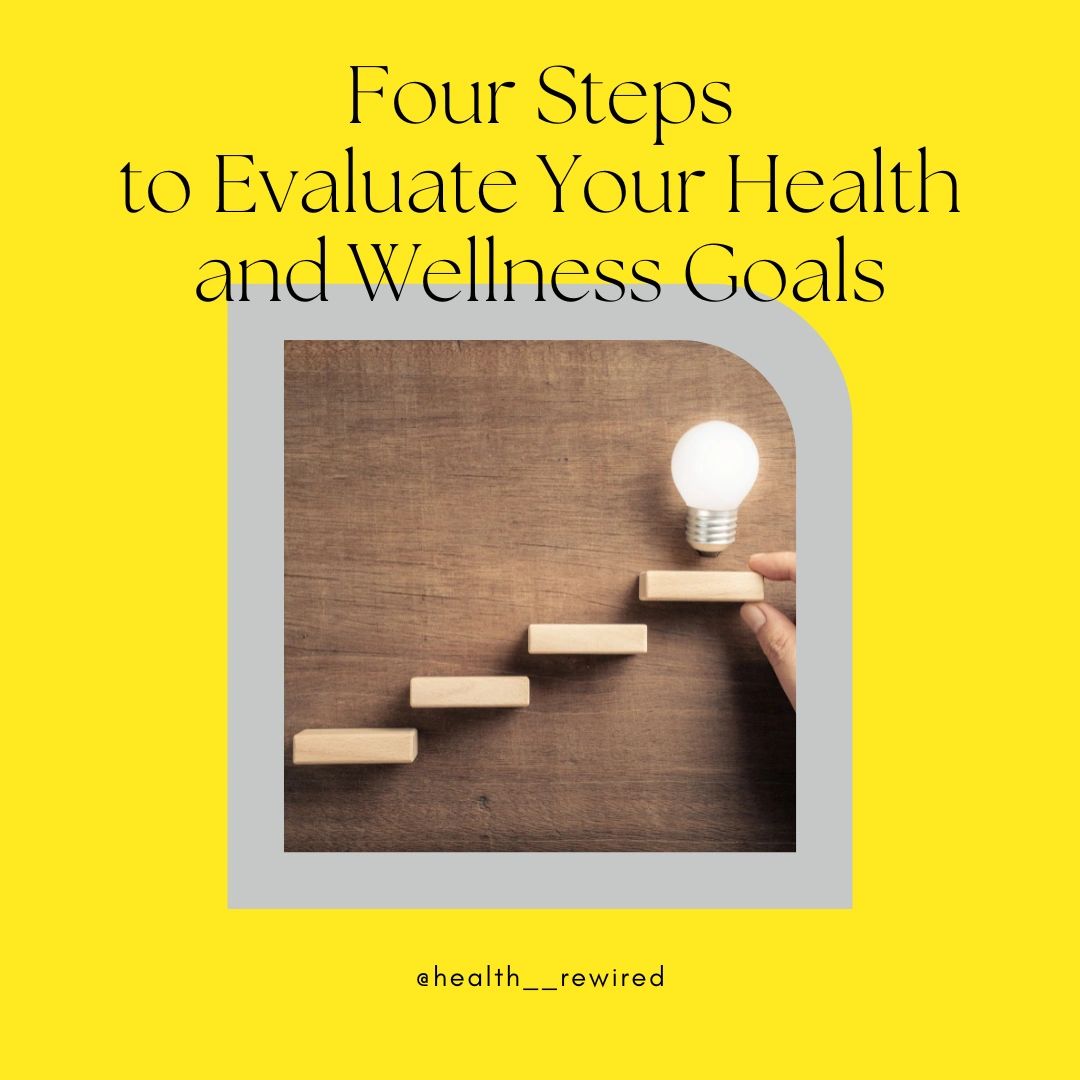 Four Steps to Evaluate Your Health and Wellness Goals