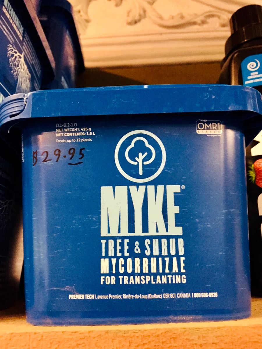 Myke Tree & Shrub Mycorrhizae for Transplanting
