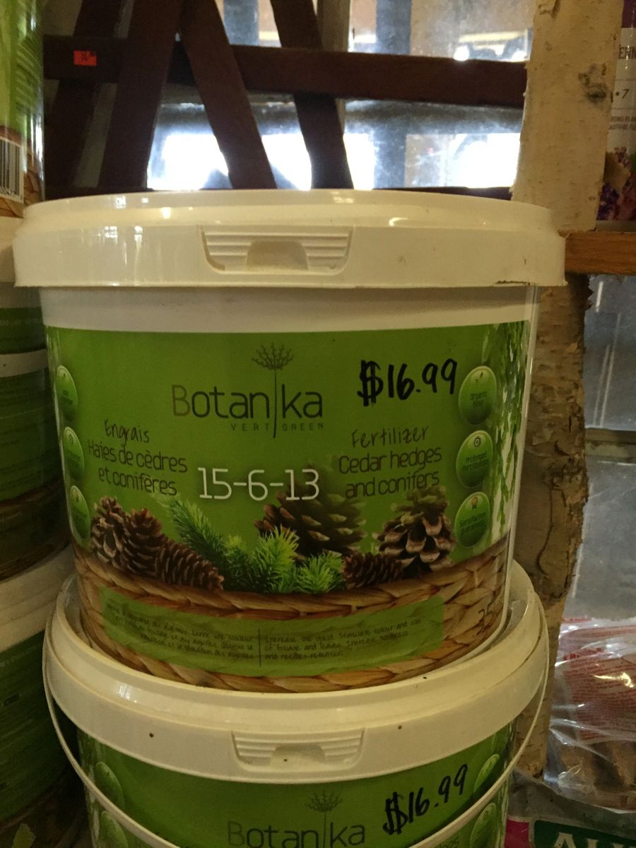 Botanika Cedar Hedge & Conifer Fertilizer | 15-6-13 | 3.5 kg