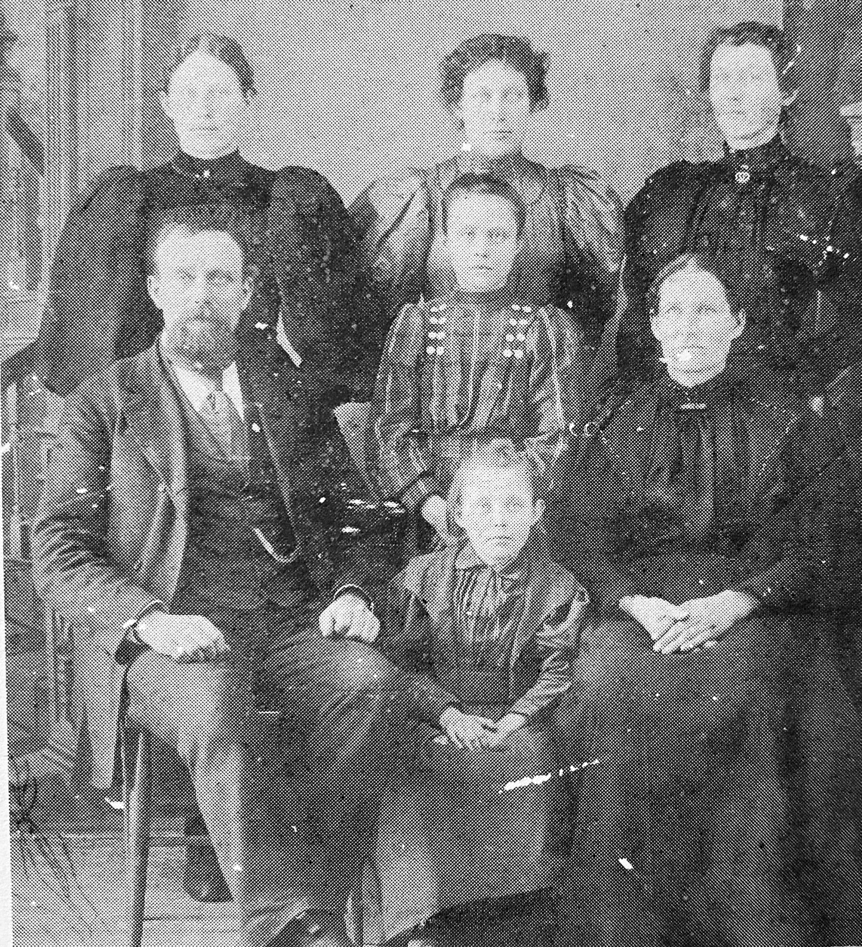 Mr. and Mrs. Herman Helgeson Family, circa 1908