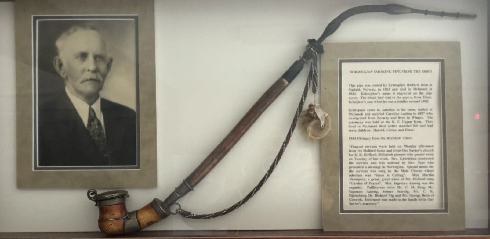 Norwegian Smoking Pipe from the 1800's