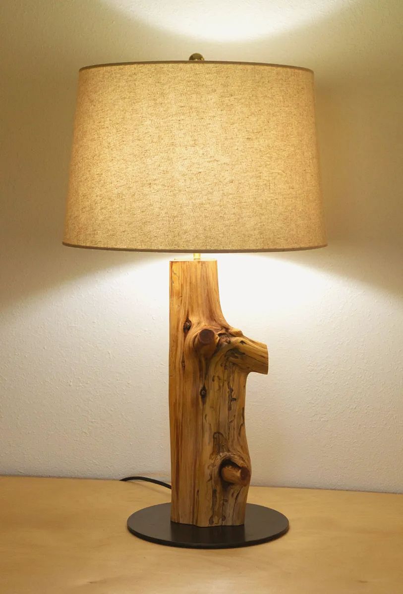 Juniper Character Lamp, Medium Rustic Character #MC01