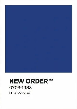 Social Recluse: Blue Monday (New Order)