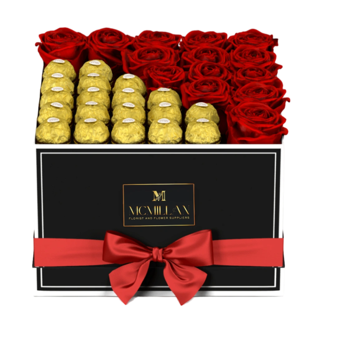 GRAND FERRERO ROCHER - ROYAL RED - SQUARE BOXES