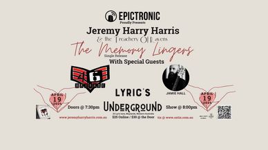 Jeremy Harry Harris - Official Website - New Music, Live Music, Music