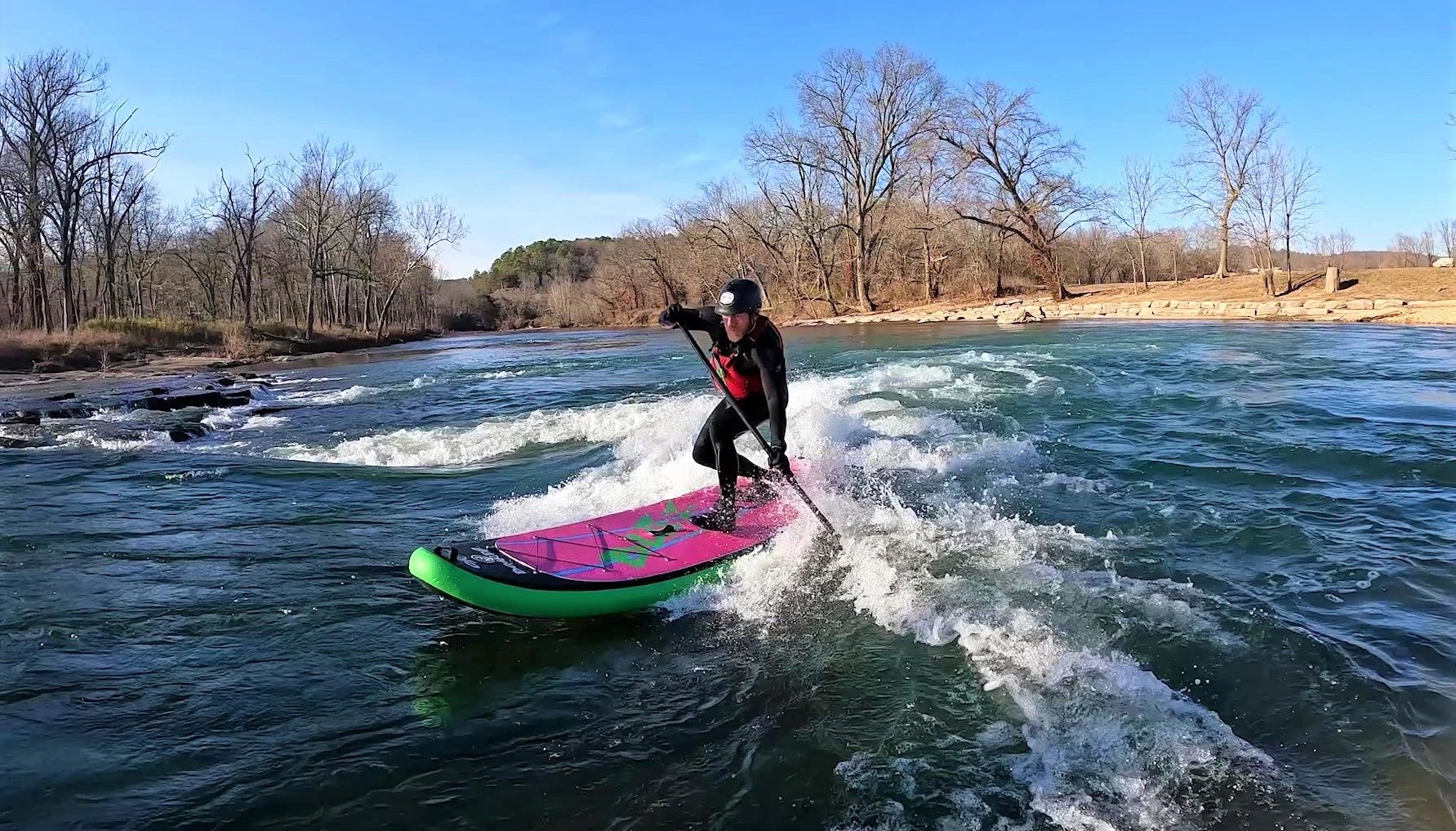Siloam Springs Kayak Park | Arkansas River Surf Trip