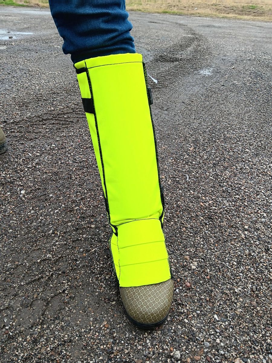 Safety Yellow ANSI Snake Guardz by Crackshot Corporation