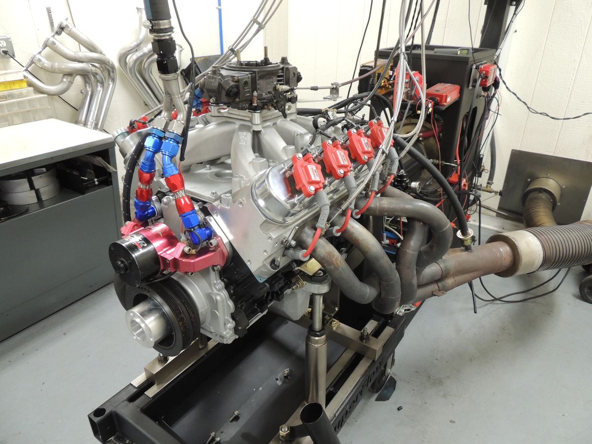 SBC LS 6.0 with 4.125 stroke GM LS3 CNC heads 651 hp