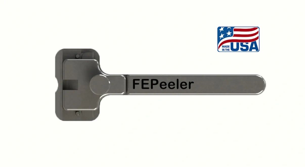 FEPeeler - Catheter Roll Cut, Braided Catheter Cut