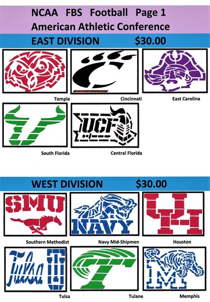 COLLEGE STENCILS | Veteran Stenciling Services