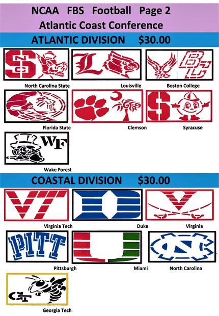 COLLEGE STENCILS | Veteran Stenciling Services