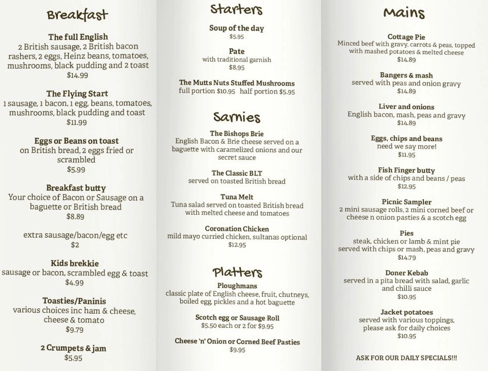 Best of British pub & cafe
