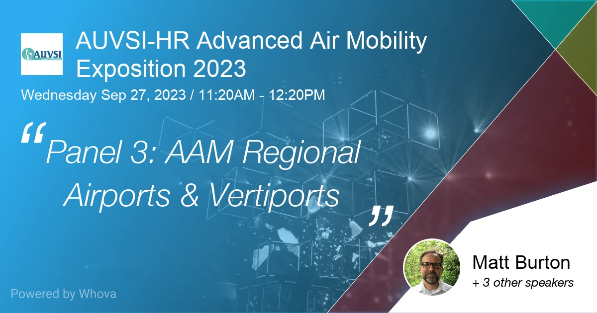 NAVOS Air at 2023 AUVSI ADVANCED AIR MOBILITY EXPOSITION