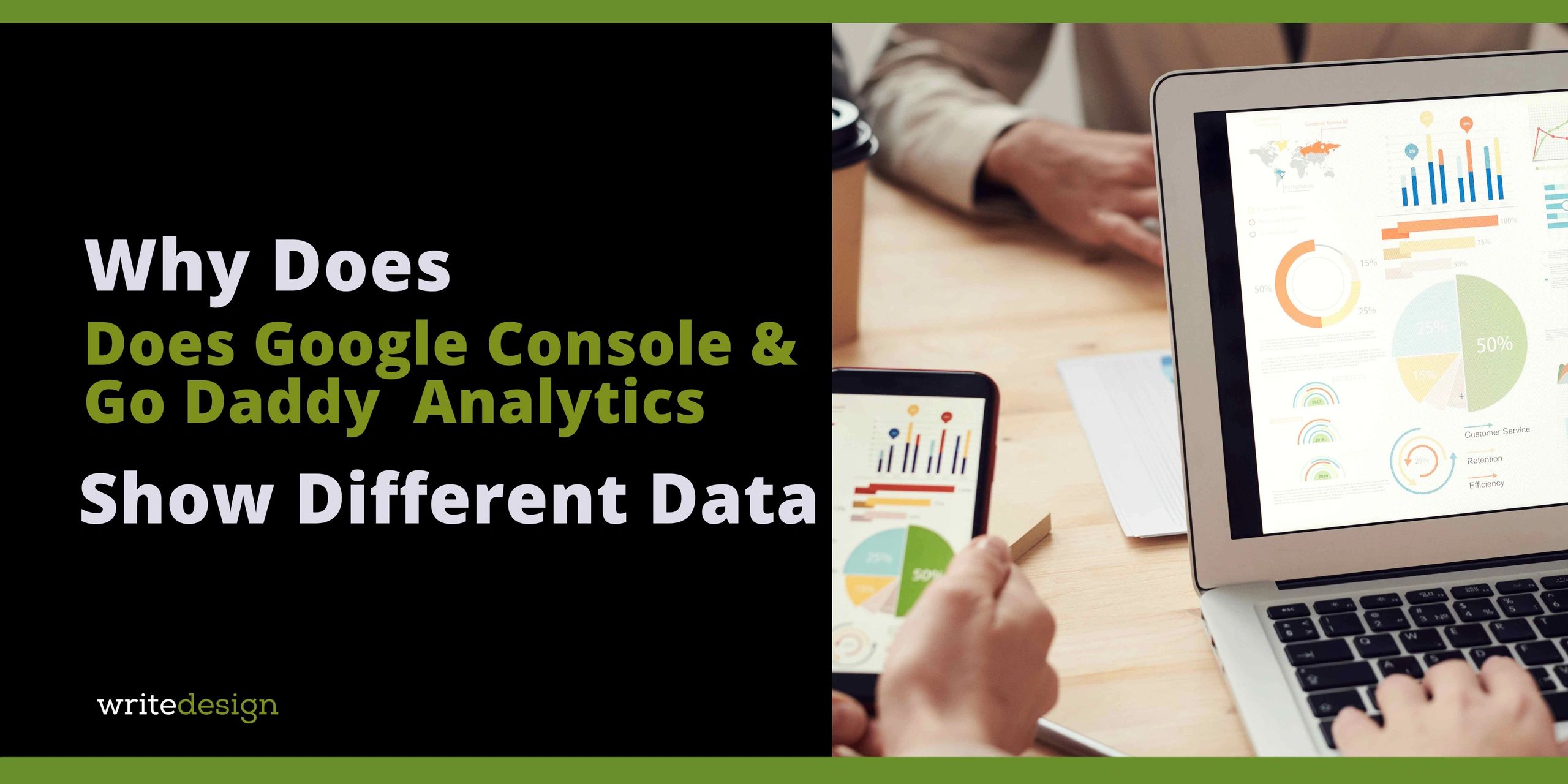 Why Does Google Console & Go Daddy Analytics Show Different Data