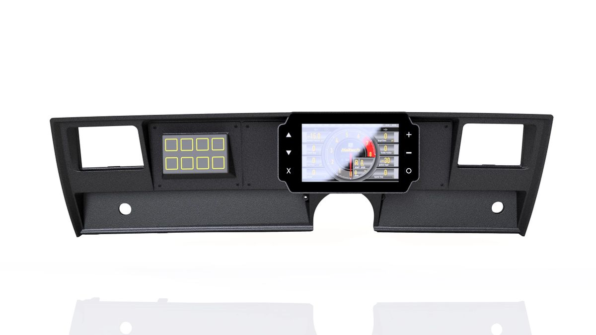 Holden HJ-HX-HZ Off-set digital dash & keypad fascia
