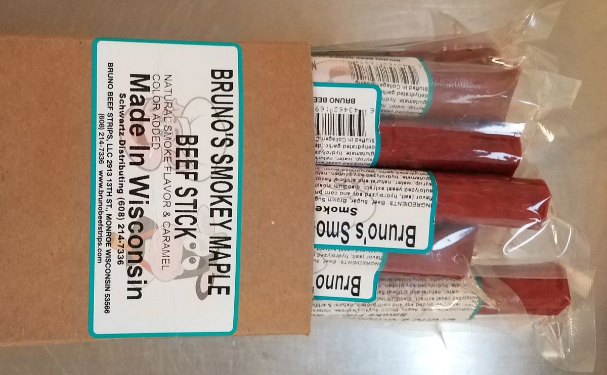 smokey maple beef sticks 50 count