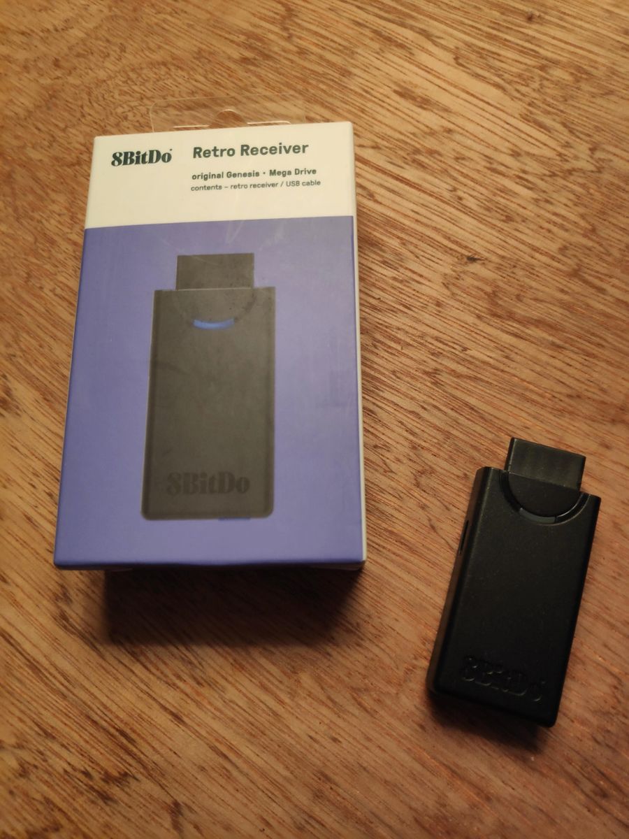 8BitDo - wireless controller dongle.