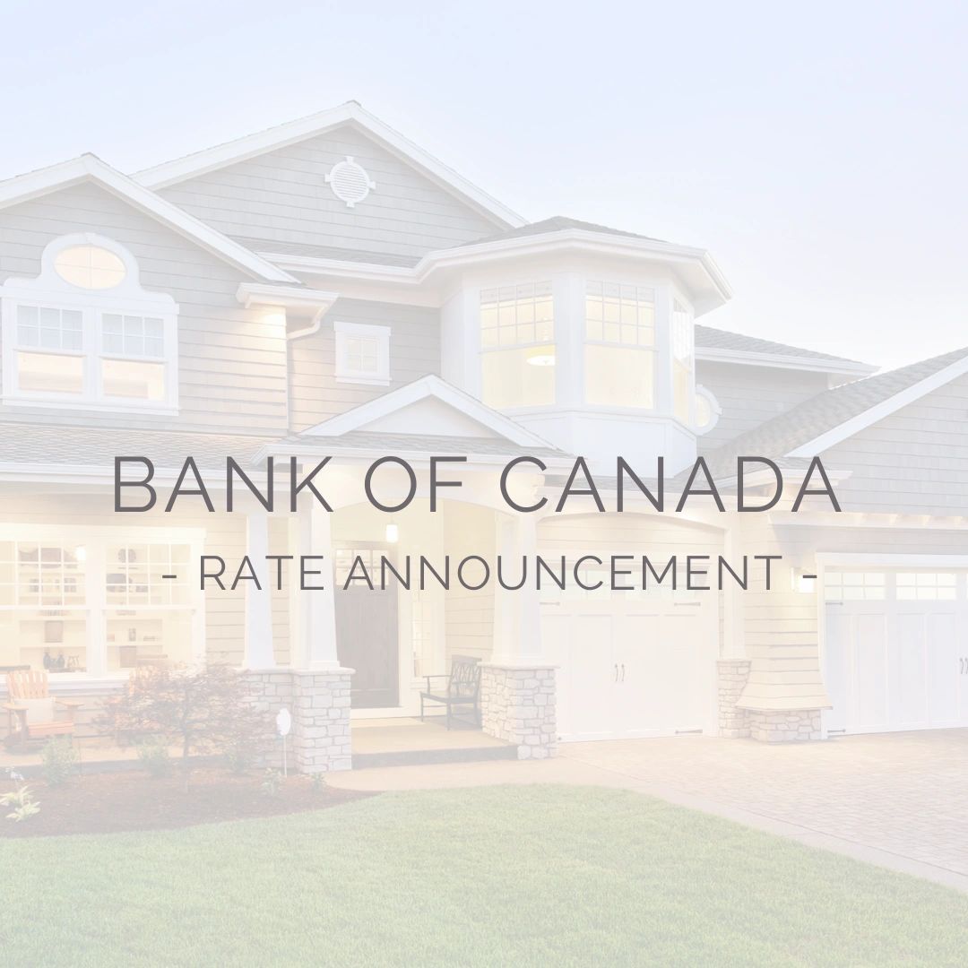 BoC Rate Announcement