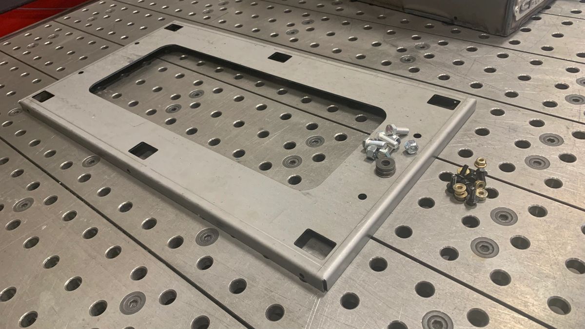 Jack Mount Plate For Tire Carrier