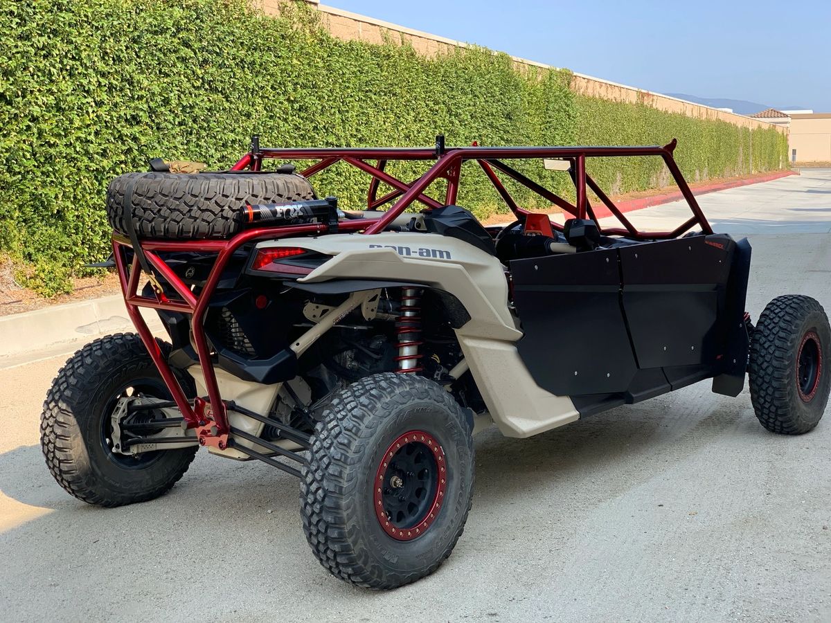 Can-Am X3 MAX Cage with Rear Bumper/Tire carrier