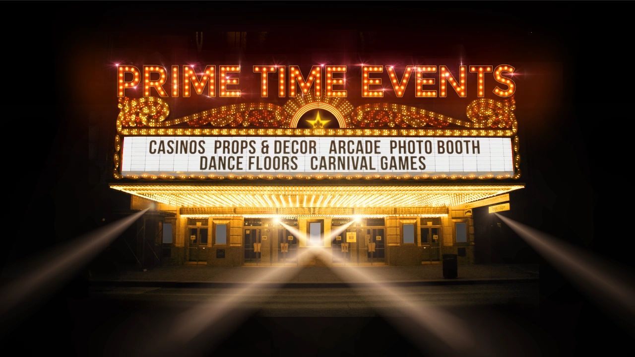 Prime Time Events - Casino Night, Casino Rental, Casino Night Party