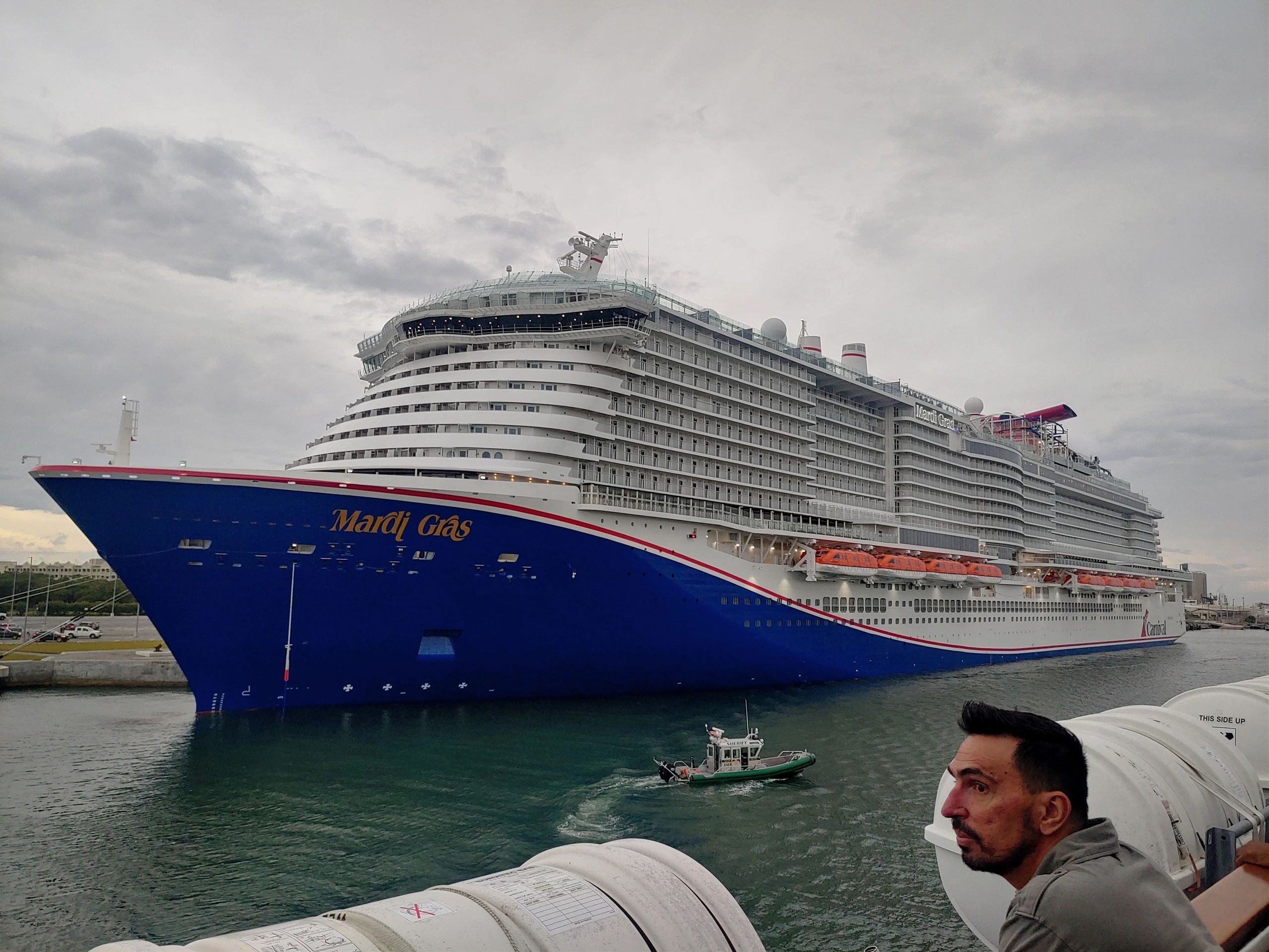 Mardi Gras the new ship in the Carnival Fleet